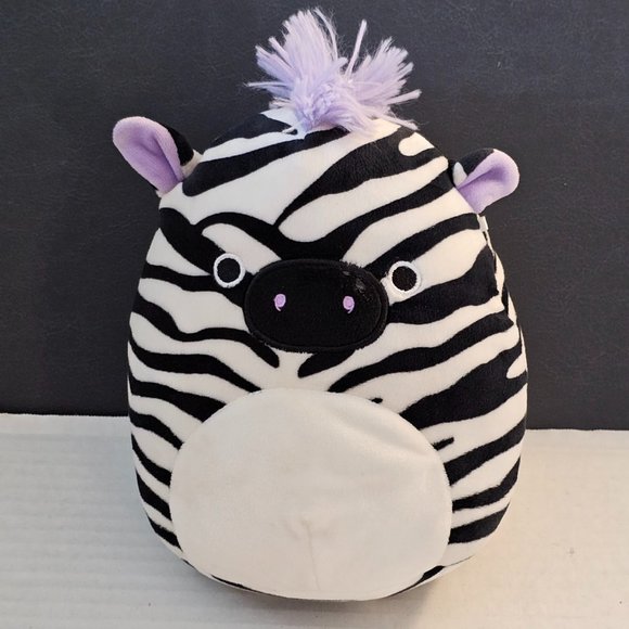 Kellytoy | Toys | Zebra Bee Happy Squishmallow Plush Kellytoy Black ...